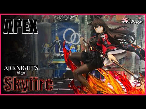 Skyfire Blazes In [Anime Figure Unbox and Review] Arknights Rhodes Island Apex 1/7 Scale