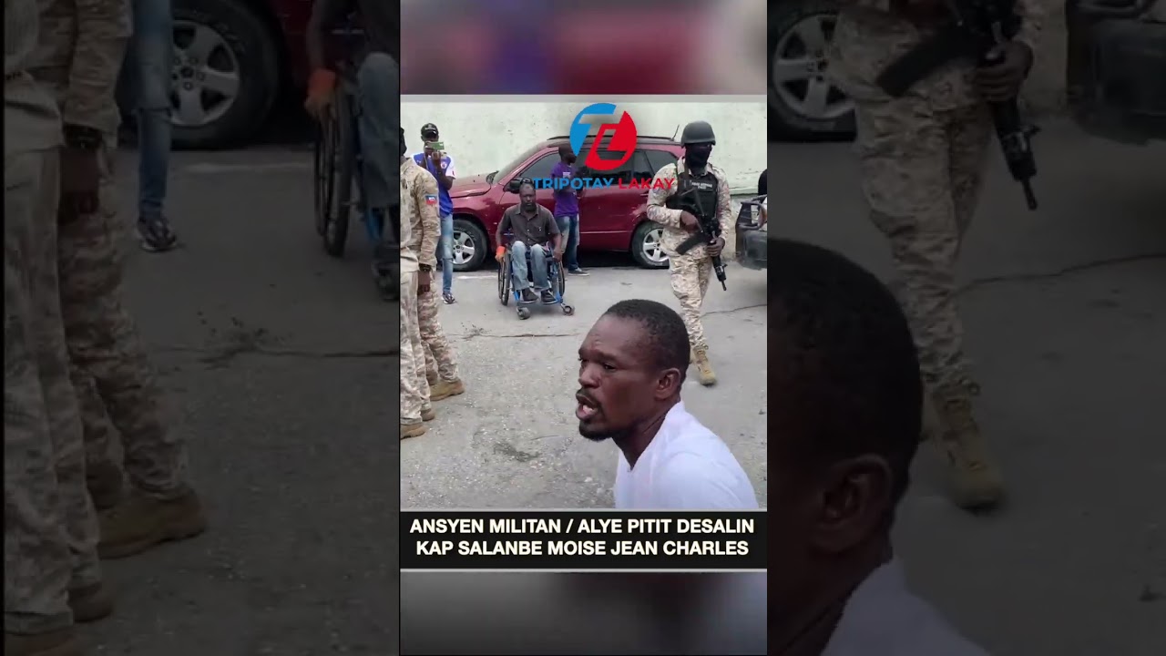 Yon ansyen militan Pitit Desalin tonbe kriye, estomake epi ap salanbe Moise Jean Charles