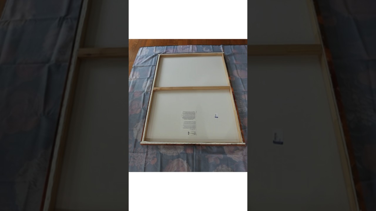 The BRILLIANT reason to thrift a cheap canvas (just wait!) 🤯