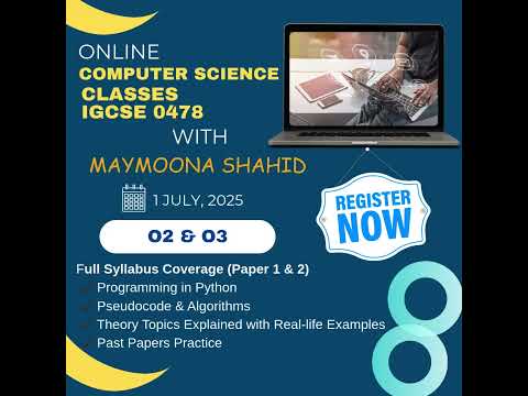IGCSE | Computer Science 0478 #education #0478 #computerscience #igcse