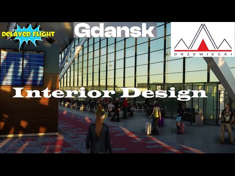 Best Airports 2023 🏆 Drzewiecki Design Gdansk Airport 🏆 Terminal ► Payware addons MSFS 2020 & 2024