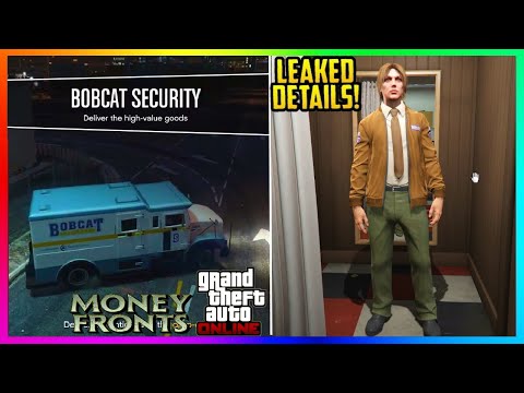GTA ONLINE NEW BOBCAT SECURITY MISSIONS, Outfit, MONEY FRONTS DLC, Mansions Property (GTA 5 Update)
