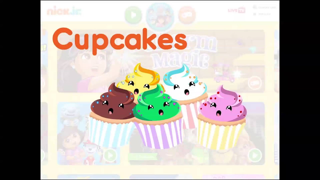 Nick Jr. App - Alpha Buttons
