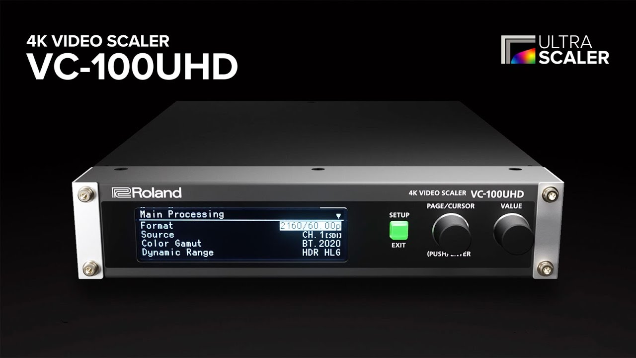 Buy - Roland VC-100UHD (VC100UHD) 4K Video Scaler