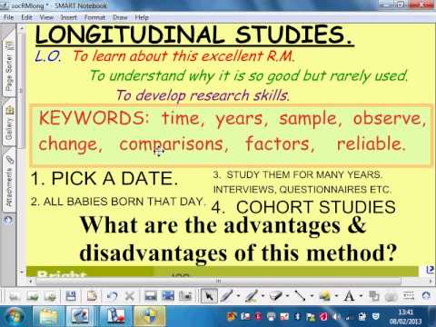 LONGITUDINAL STUDIES