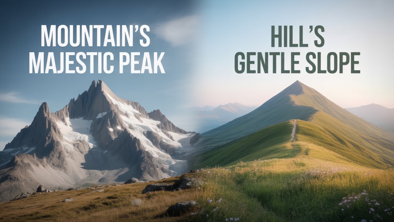 Mountain vs Hill: Key Differences You Never Noticed!