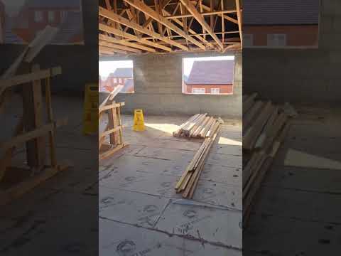 Self Employed Carpenter, 1st fix New build! #construction