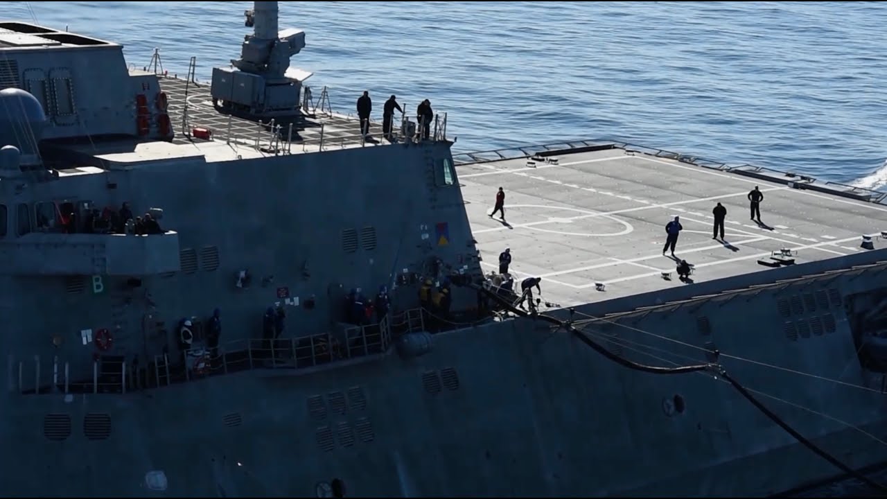 Nimitz-Class Aircraft Carrier Is One Huge Gas Station, Delivered 1M ...