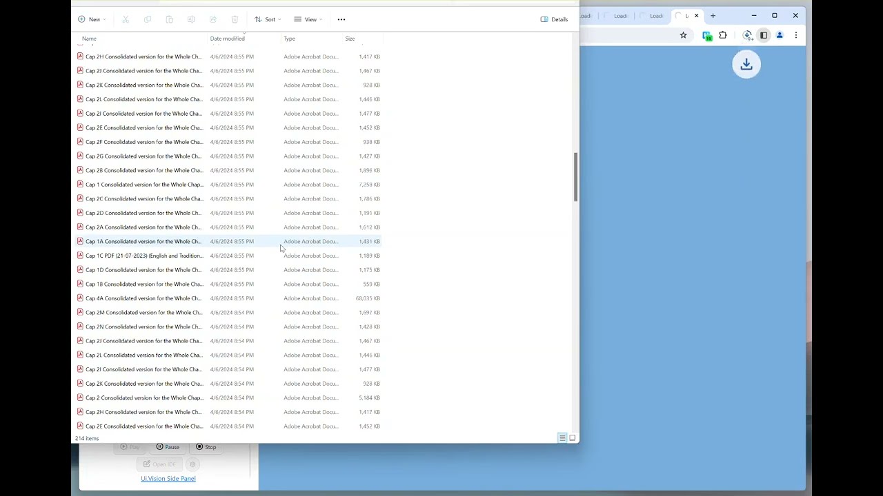 RPA case study: Download all PDF documents from website (Method 2)