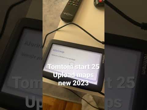 Tomtom start 25 upload maps 25 2023 #tomtom #iphone #navigation
