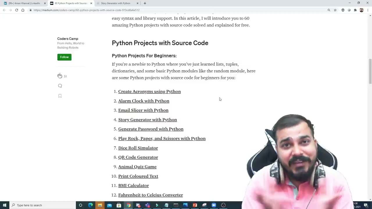 60 Python Projects With Source Code  Solved And Explained