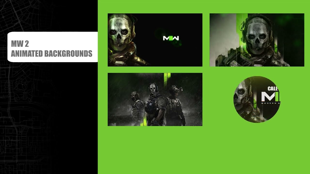 Call of Duty: Modern Warfare 2  MW 2 ANIMATED BACKGROUNDS, LIVE WALLPAPERS