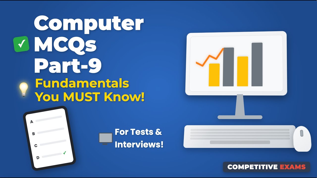 Computer Science MCQs | Computer Fundamental MCQs | Important Basic Computer MCQs | Part 9