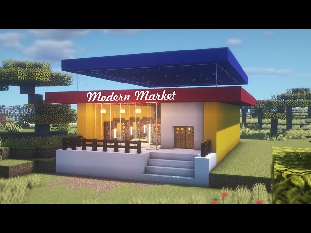 5 best Minecraft market designs