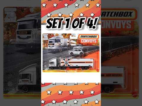 *NEW* 2024 MATCHBOX CONVOYS MIX 1!😎🔥#matchbox #diecast #convoy #trucks #shorts
