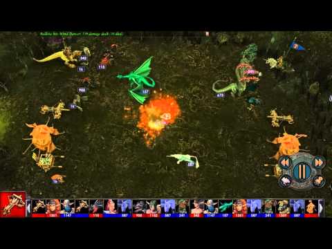 Lethos (Dungeon Assassin) vs Mephala (Sylvan Warden) (Teleport on hydra)