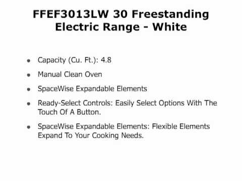 Review of the Fridgidaire Electric Range