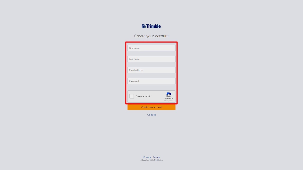 Getting Started: Trimble Identities
