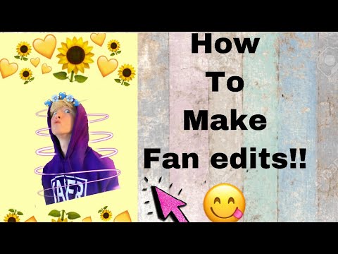 How to make fan edits!!! Like a pro!!! For beginners😋