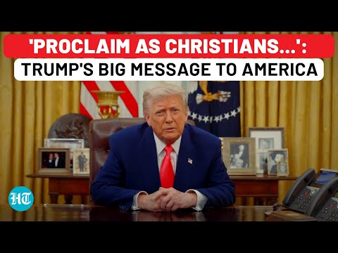 Trump Says 'Proclaim As Christians…' In Big Message To US| Easter| Good Friday| Church| Jesus Christ