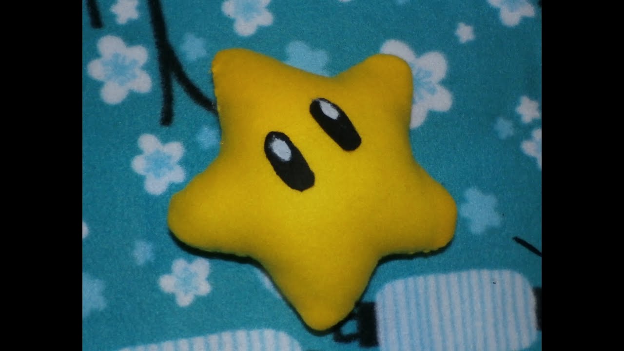 ~ Mario Power Star Plush (Tutorial) ~