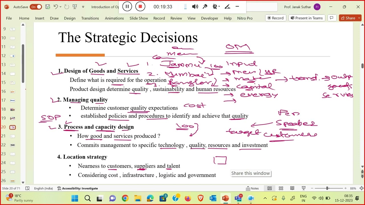 10 Strategic Decisions in Operation Management | Galaxy.ai