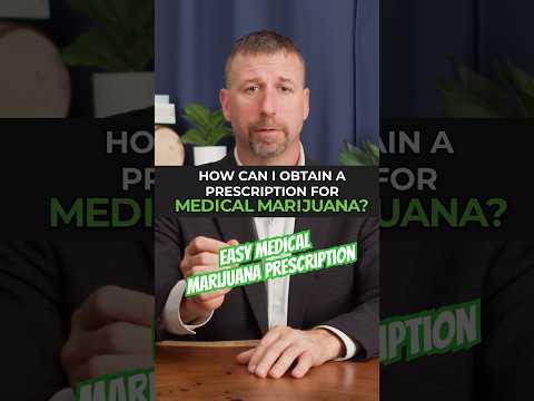 How to Easily Obtain a Medical Marijuana Prescription. #shorts #medicalcannabis