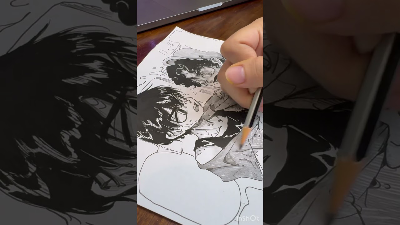 Andrew and Ellie had a lot going on lately 😂🤭#oc #art #comics #drawing #manga #sub #artist