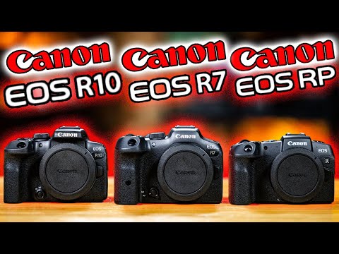 Canon EOS R10 vs R7 and RP (5331C002)
