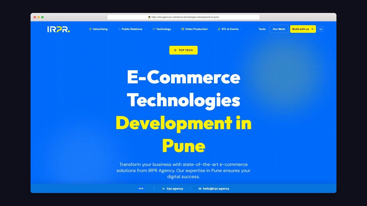 Best E-Commerce Development Services in Pune | IRPR.AGENCY