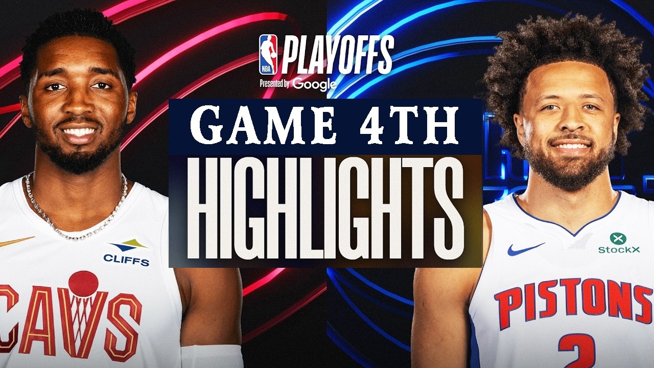 Cleveland Cavaliers vs Detroit Pistons Game 4th Highlights - May 15, 2026 | NBA PLAYOFFS