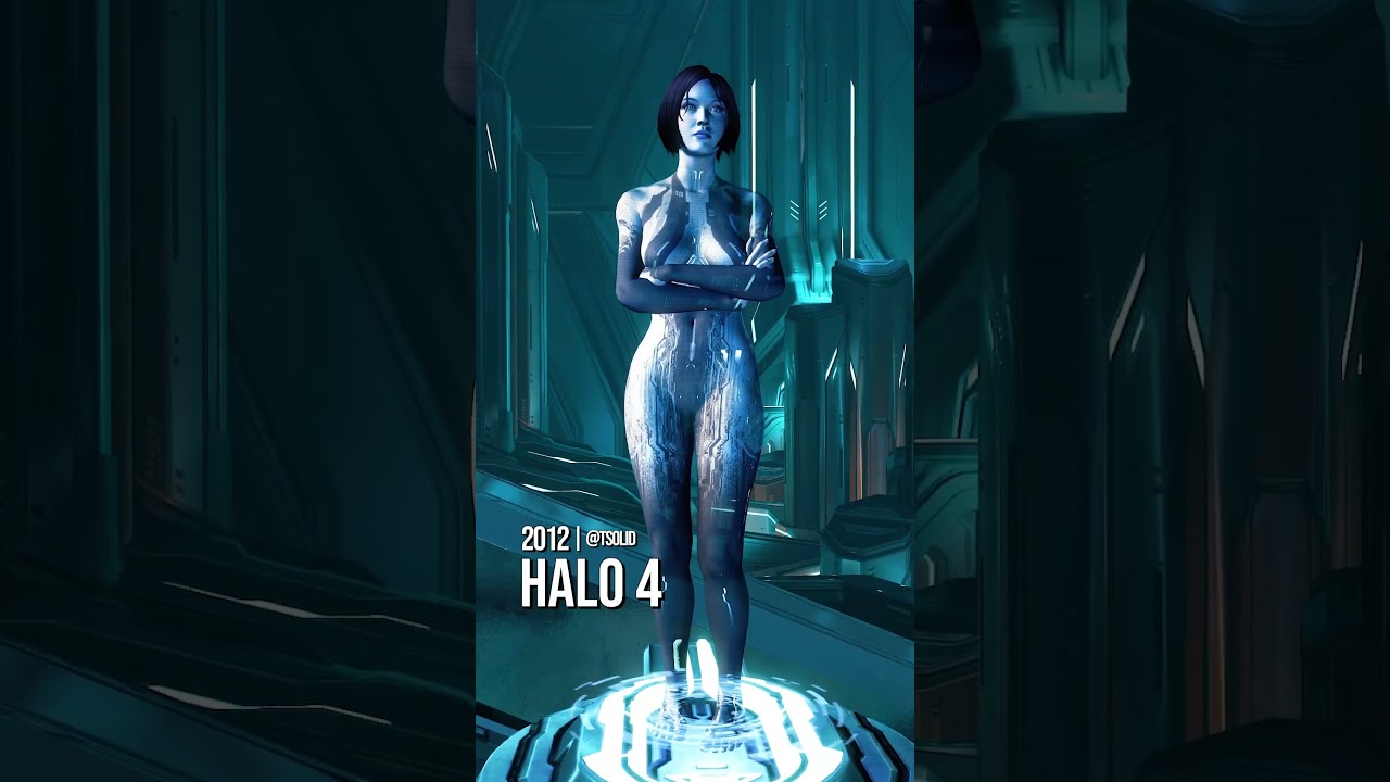 Cortana Halo CE to Halo Infinite (2001-2025) Evolution