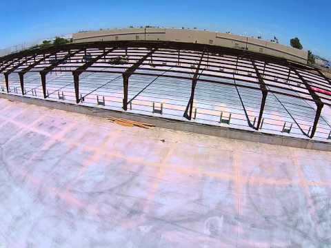 Arizona Steel Building Aerial. 100' x 800' Pre-engineered Steel Building in Arizona