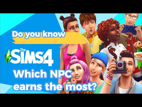 sims4 NPC jobs income ranking