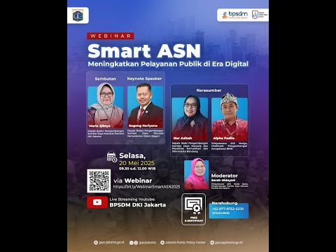 Webinar Smart ASN - Meningkatkan Pelayanan Publik di Era Digital