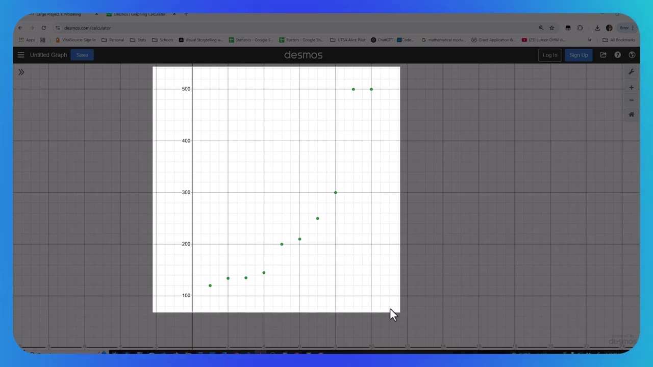 Modeling Real-World Data with Desmos