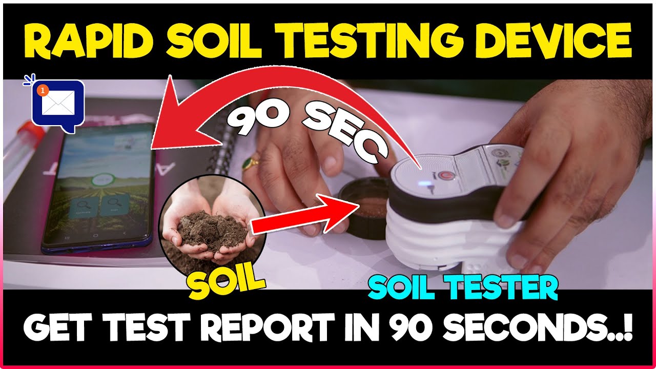 Portable Rapid Soil Testing Device | Get Soil Testing Report in Just 90 Seconds..!