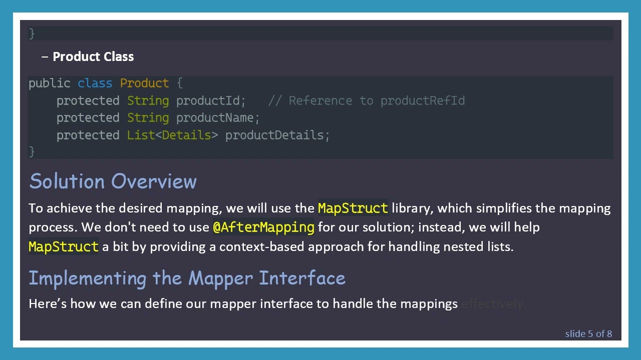 Mapping Nested Elements in Java with MapStruct