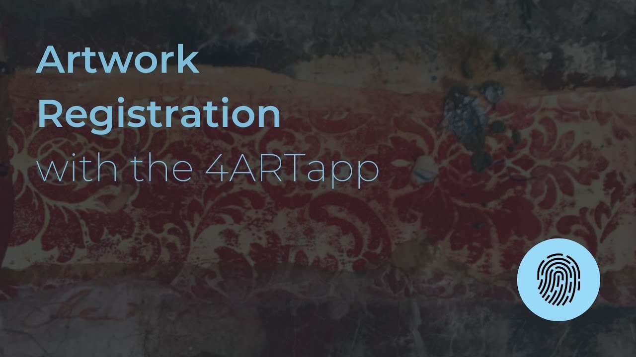 Artwork registration with the 4ARTapp