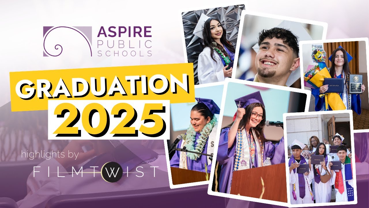Aspire Public Schools 2025 Golden State Prep Graduation Highlight