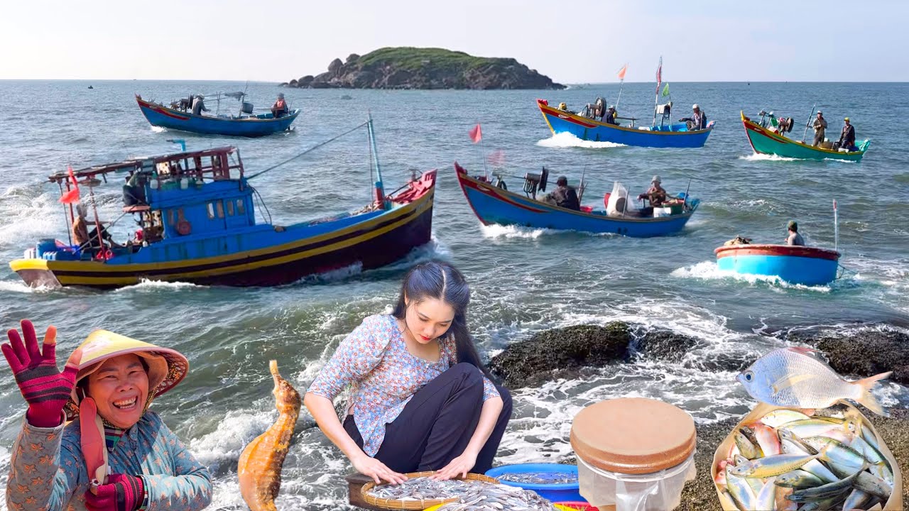 Hòn Lao Phan Thiết Mùa Gió Nam | Cách Làm Nước Mắm Ngon Xứ Biển