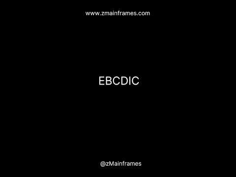 EBCDIC in mainframes?