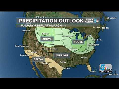 UPDATED winter weather outlook for Southern Colorado