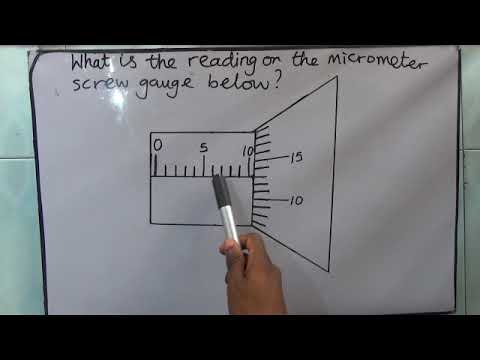 Answering Examination Questions on the Micrometer Screw Gauge
