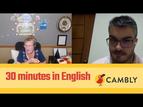 30 Minutes of Speaking in English with Pamela on Cambly