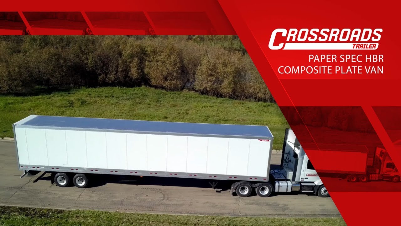 High Base Rail Composite Plate Van by Crossroads Trailer | Great Dane's Trusted Champion Serie