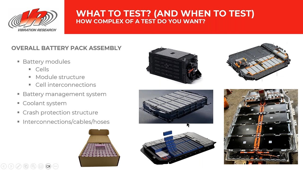 Electric Vehicle Battery Vibration Testing