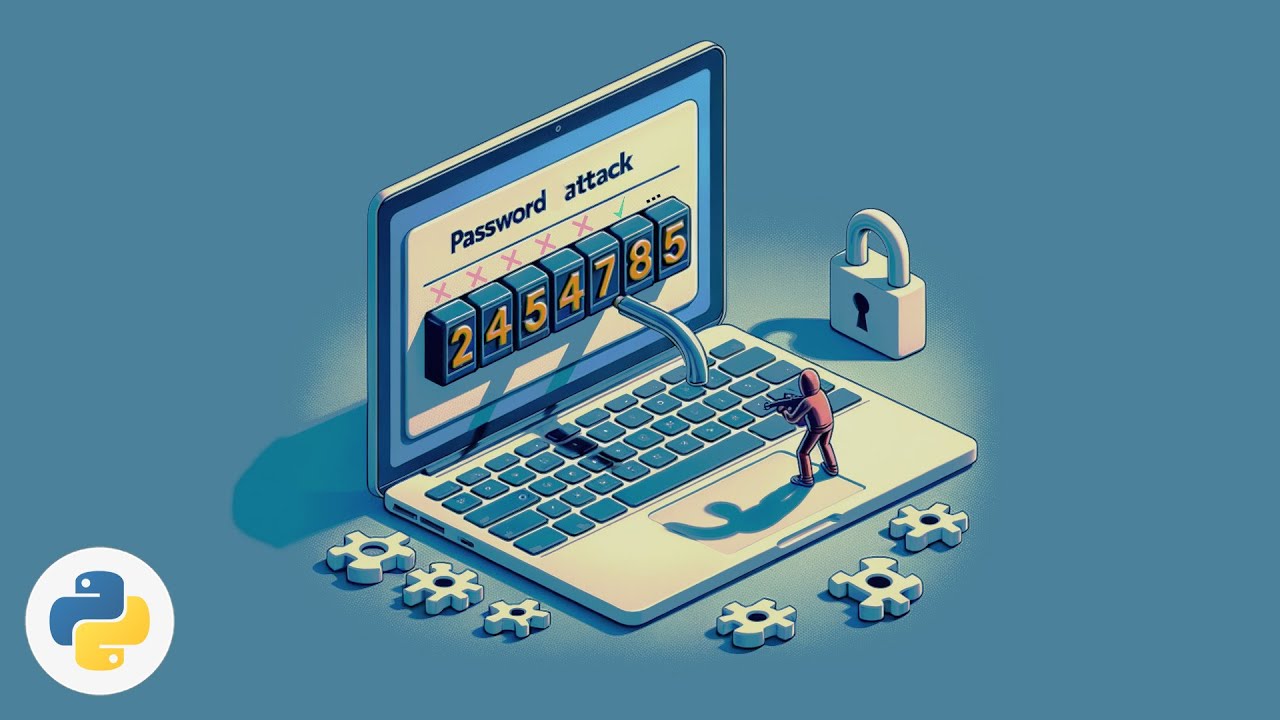 How to BRUTE FORCE HACK a 4 DIGIT PASSCODE in Python (for educational purposes only)