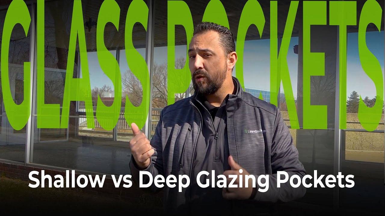 Installing Glass in a Storefront - What is pocket setting