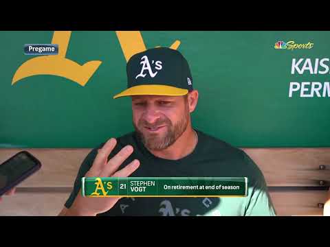 Stephen Vogt emotional: announces retirement from MLB
